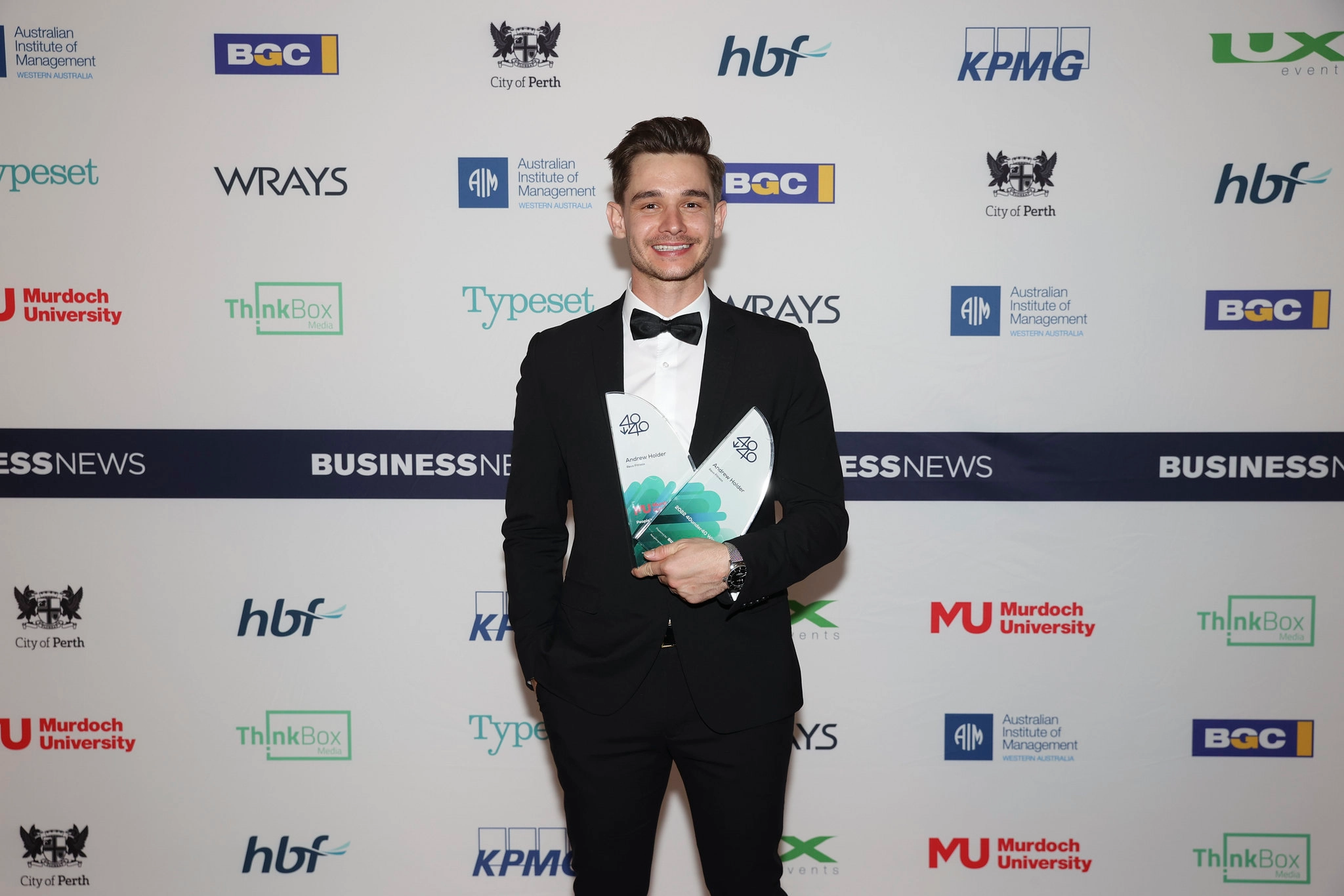 Revo Fitness’ Founder Andrew Holder Wins 40under40 Award | Revo Fitness